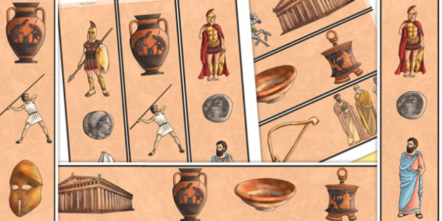 Ancient Greece Display Borders (teacher made)