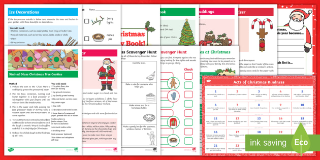 Christmas Activity Pack | Home Learning (teacher made)