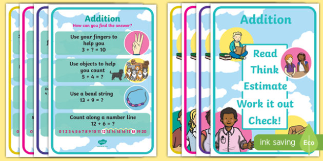 KS1 Number Operations Display Posters (teacher made)