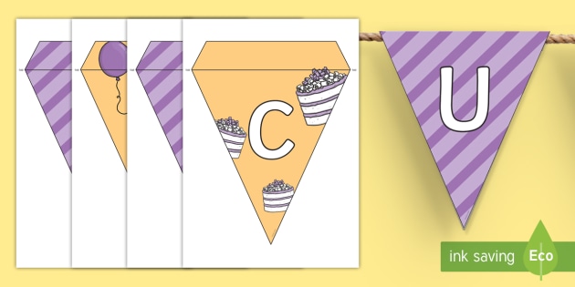 Birthdays Display Bunting Spanish (teacher made)