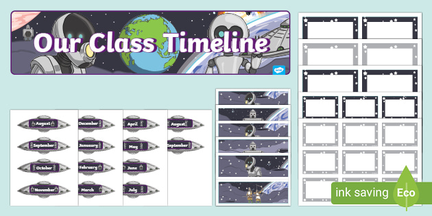 Class Timeline Display Pack | CfE Resources | Twinkl