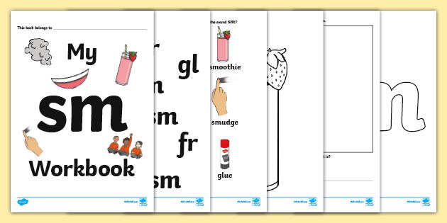 My sm Letter Blend Activity Booklet