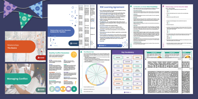 Free RSE Taster Pack: KS3/4 | Beyond Secondary Resources