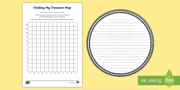 CBCA Book Week 2018 Treasure Map Worksheet (teacher made)