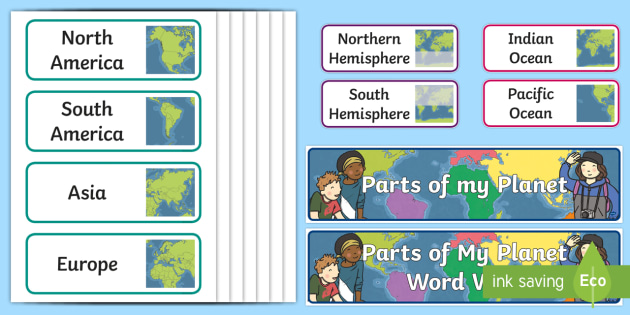 Parts of My Planet Display Pack