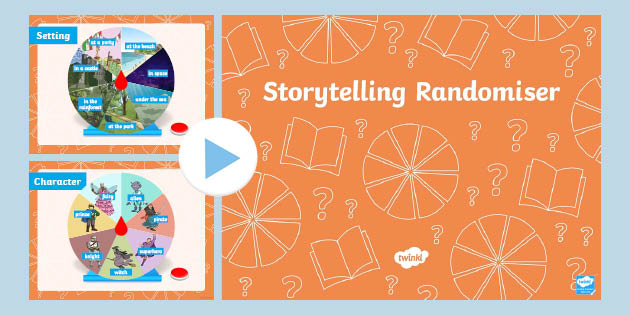 Storytelling Randomiser | Story Generator Resource