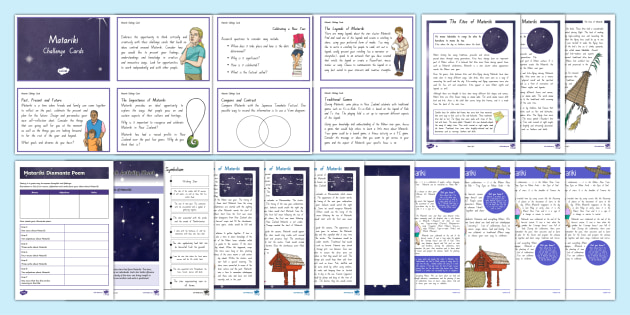 Matariki Literacy Resource Pack (Years 5-6) (Teacher-Made)