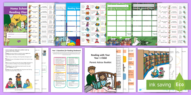 Year 1 Reading At Home Resource Pack (teacher made)