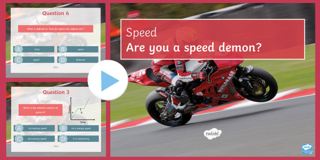 Motion Quiz PowerPoint (teacher made)