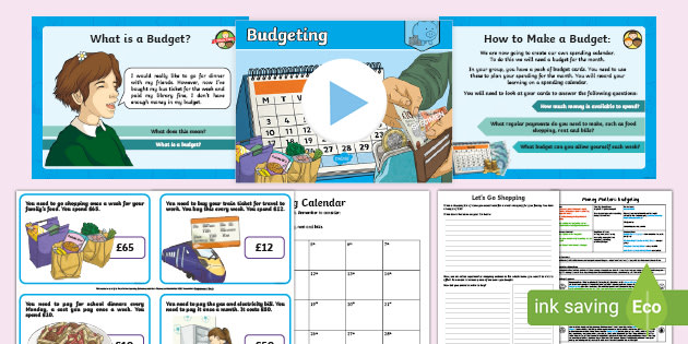 FREE! - PSHE and Citizenship UKS2 Money Matters Lesson 4: Budgeting Lesson