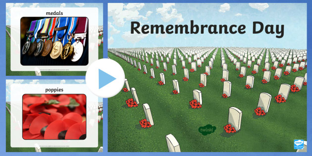 Remembrance Day Photo PowerPoint