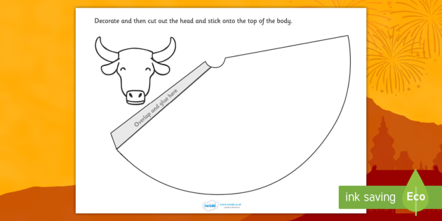 Make Your Own Ox Puppet (Chinese New Year) (teacher made)