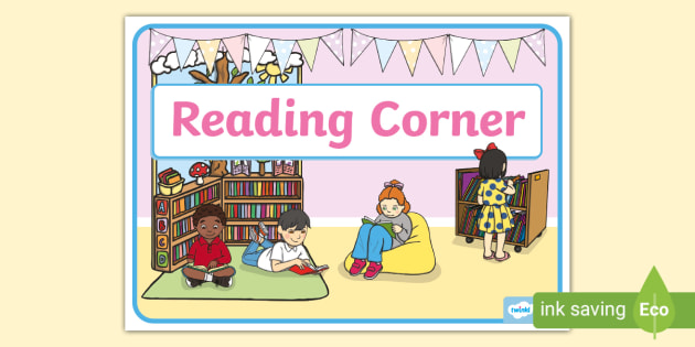 * NEW * Pastel Reading Corner Poster,Reading Corner,Muted Colours