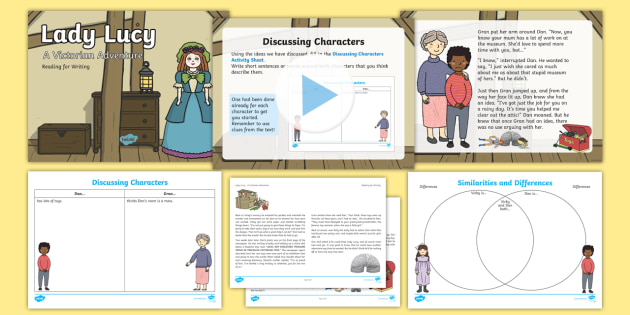 Lady Lucy: Reading for Writing Resource Pack (teacher made)