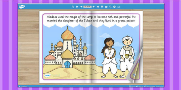 Aladdin eBook (teacher made)