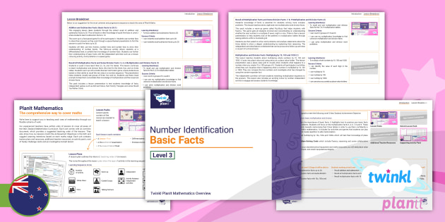 Level 3 Basic Facts: Overview (teacher made)