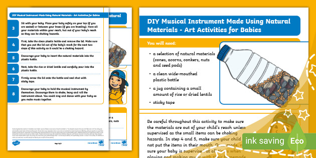 👉 DIY Musical Instrument Made Using Natural Materials