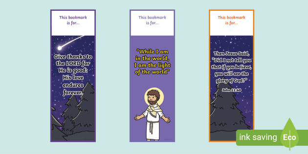 FREE! - Bible Verse Bookmarks | Reading Resources