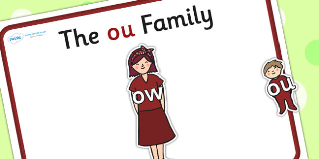 Ou Sound Family Cut Outs
