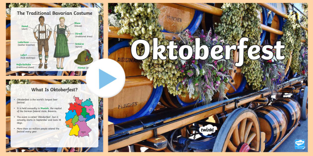 Oktoberfest PowerPoint (teacher made)