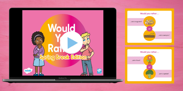 Would You Rather Questions | twinkl.com.au