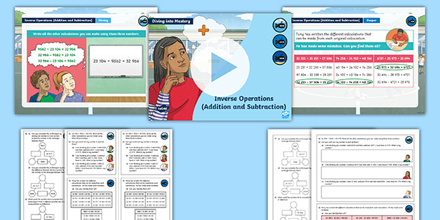 👉 White Rose Maths Compatible Year 5 Inverse Operations