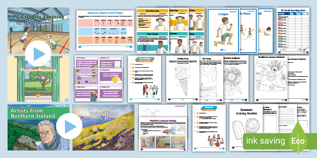 KS2 Summer Scheme Wet Weather Pack Northern Ireland