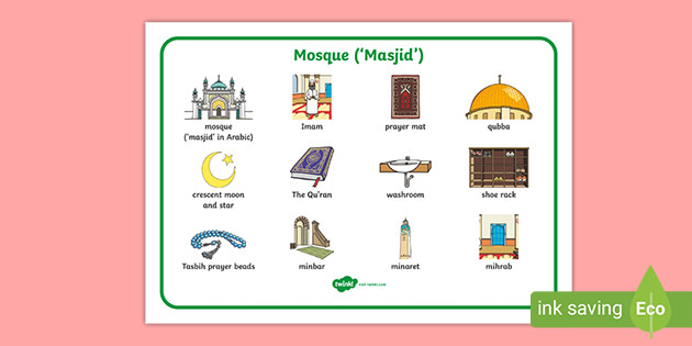 Mosque Word Mat