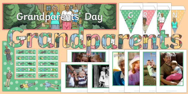 Grandparents Day Display Pack (teacher made)