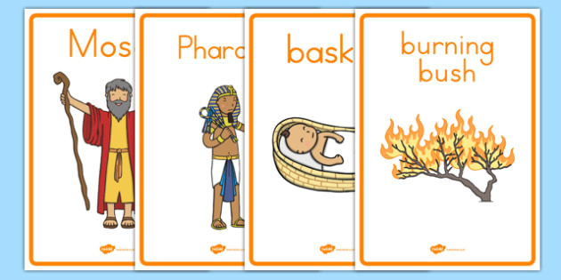 Moses Posters (teacher made)