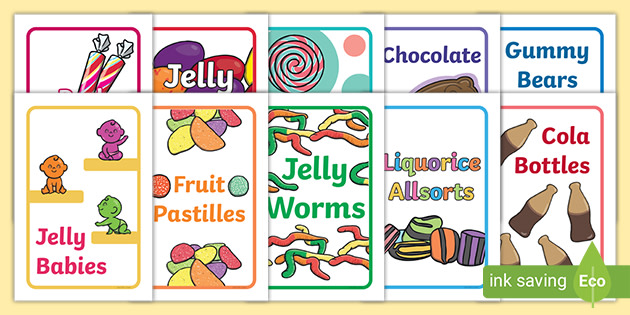 👉 Sweets Themed Group Table IKEA Tolsby Frame