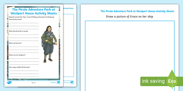 FREE! - Pirate Adventure Park Fact File Activity | Twinkl