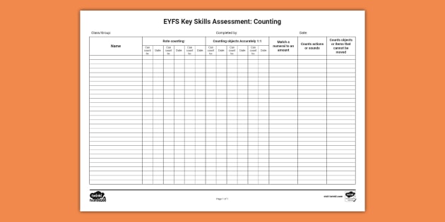 Counting Assessments | twinkl.com.au