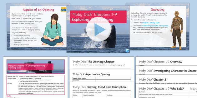 Moby Dick Book Summary - Beyond Secondary - English