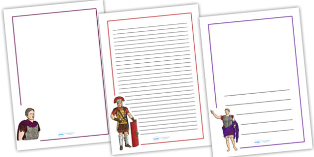 The Romans Page Borders (teacher made)