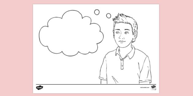 FREE! - Student Thinking Colouring | Colouring Sheets