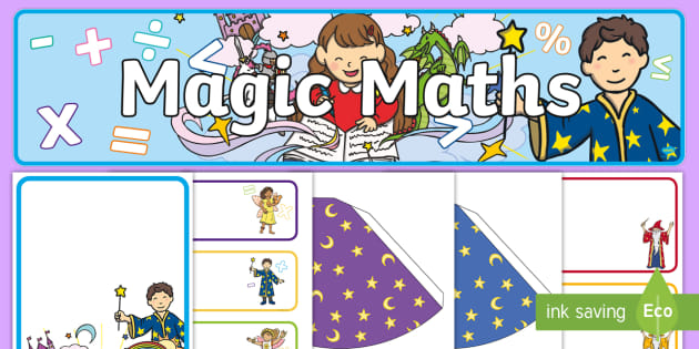 Magic Maths Area Display Pack (teacher made)