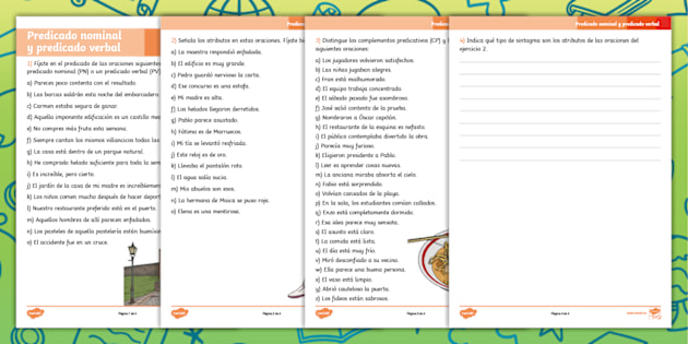 Hojas De Trabajo De Frases Nominales