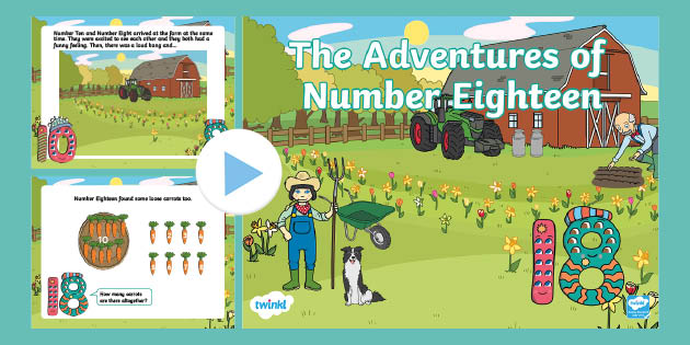 👉 The Adventures of Number Eighteen PowerPoint