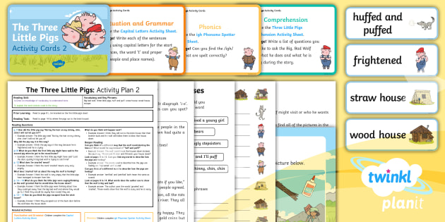 The Three Little Pigs Guided Reading 2 Y1