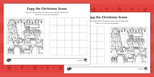 Christmas Scene Activities | twinkl.co.uk