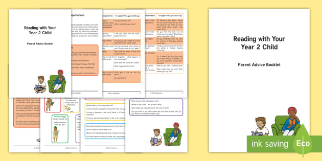 Year 2 Reading With Your Child Parent Advice Booklet