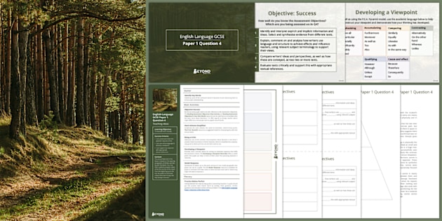 Aqa English Language Gcse Paper 1 Question 4 Help The