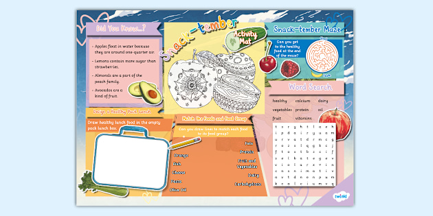 Healthy Eating Activities | twinkl.co.uk