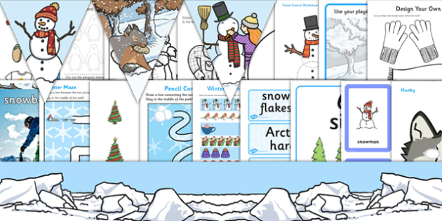 Winter Resource Pack for Childminders