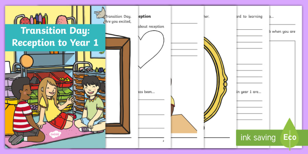 Reception to Year 1 Transition Day Activity Booklet | Twinkl
