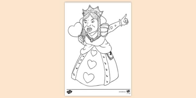 FREE! - Queen of Hearts Colouring | Colouring Sheet