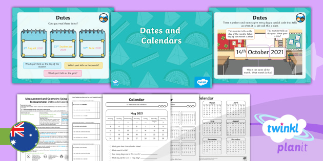 Year 2 Language Related to Dates Lesson 2 (teacher made)