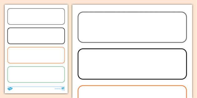 Classroom Tray Labels | twinkl.com.au