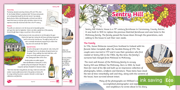 Sentry Hill KS2 Fact File (teacher made)